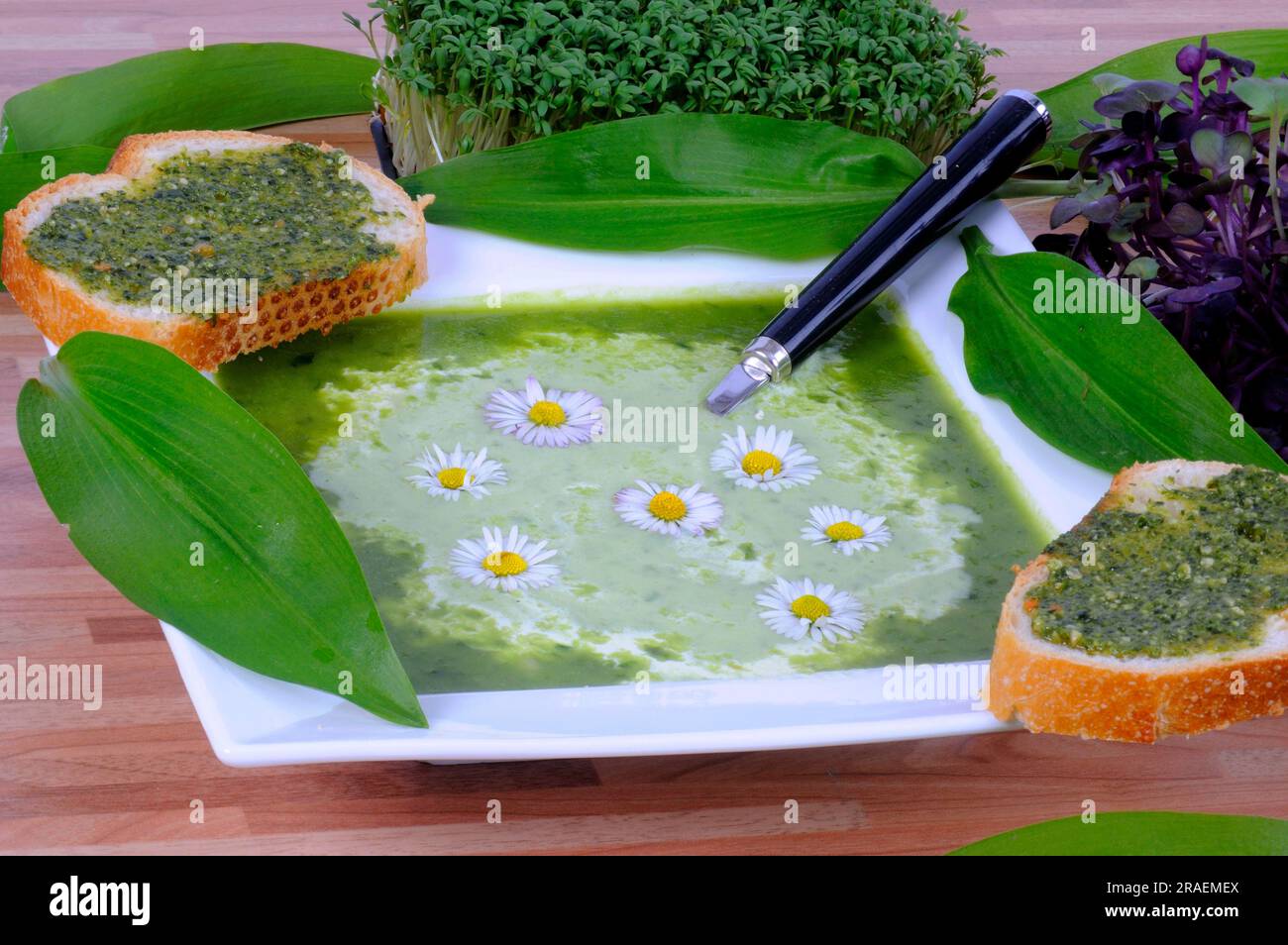 Ramsons soup hi-res stock photography and images - Alamy