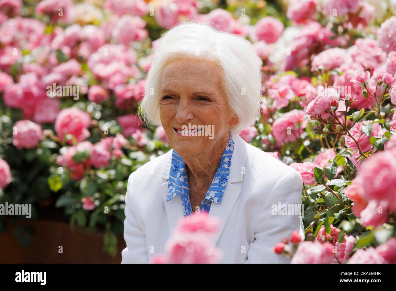 London, UK. 3rd July, 2023. Mary Berry at the Hampton Court Palace ...
