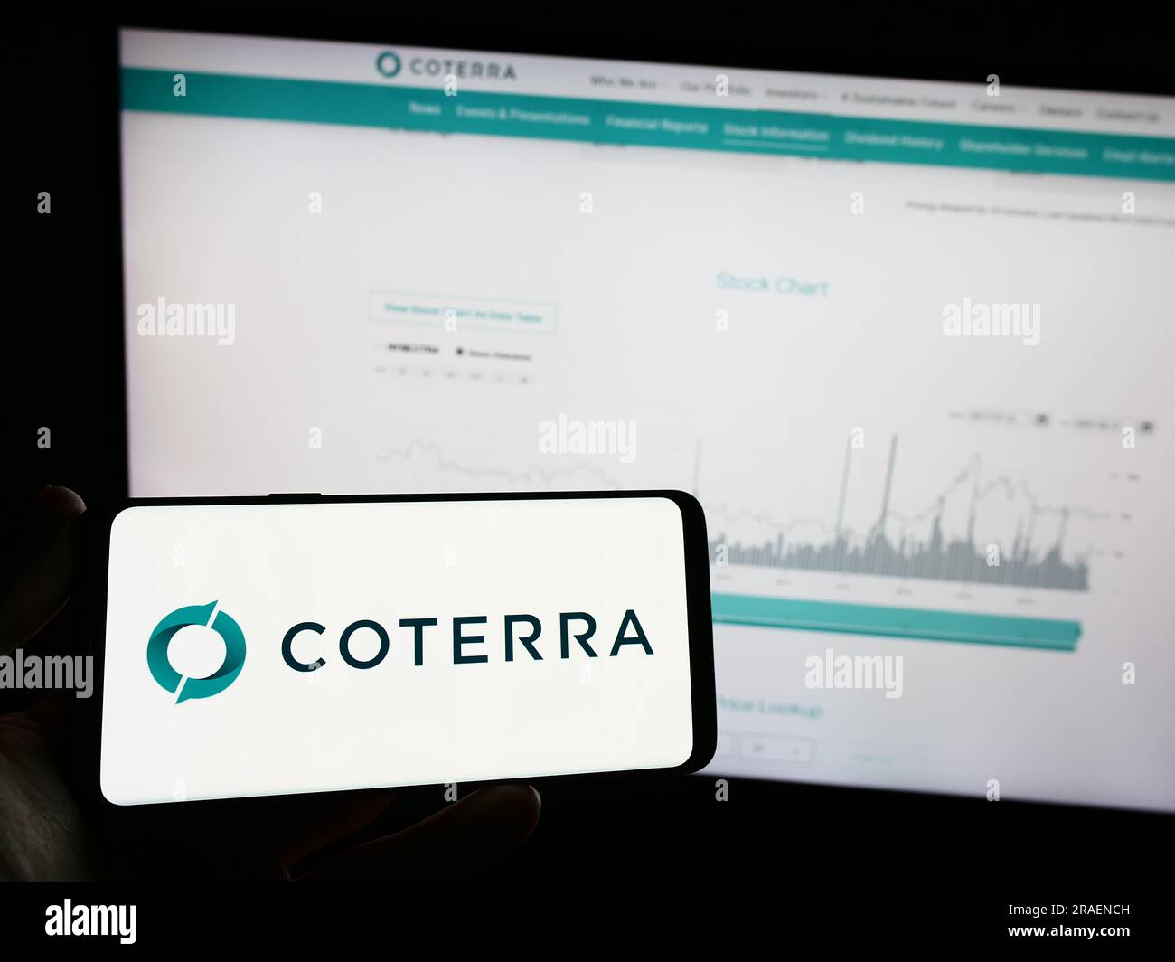 Coterra logo hi-res stock photography and images - Alamy