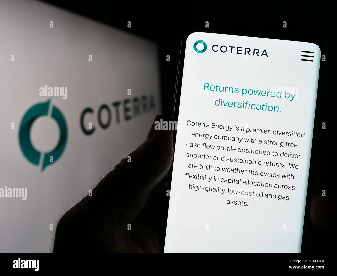 Coterra logo hi-res stock photography and images - Alamy