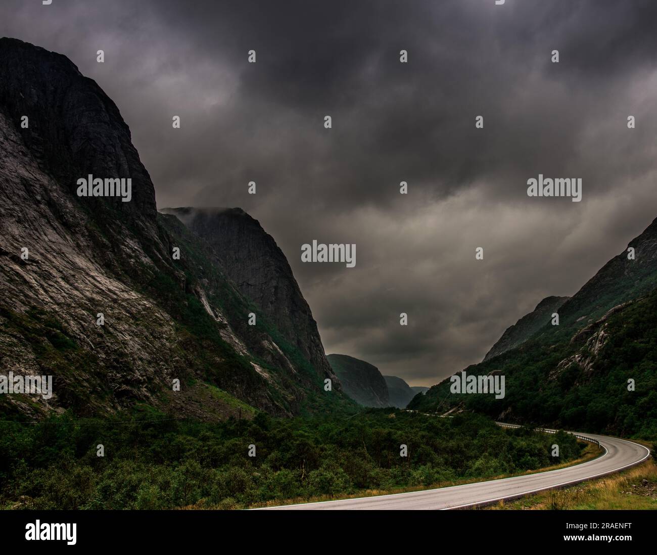 Road trough the great mountain. High quality photo Stock Photo - Alamy