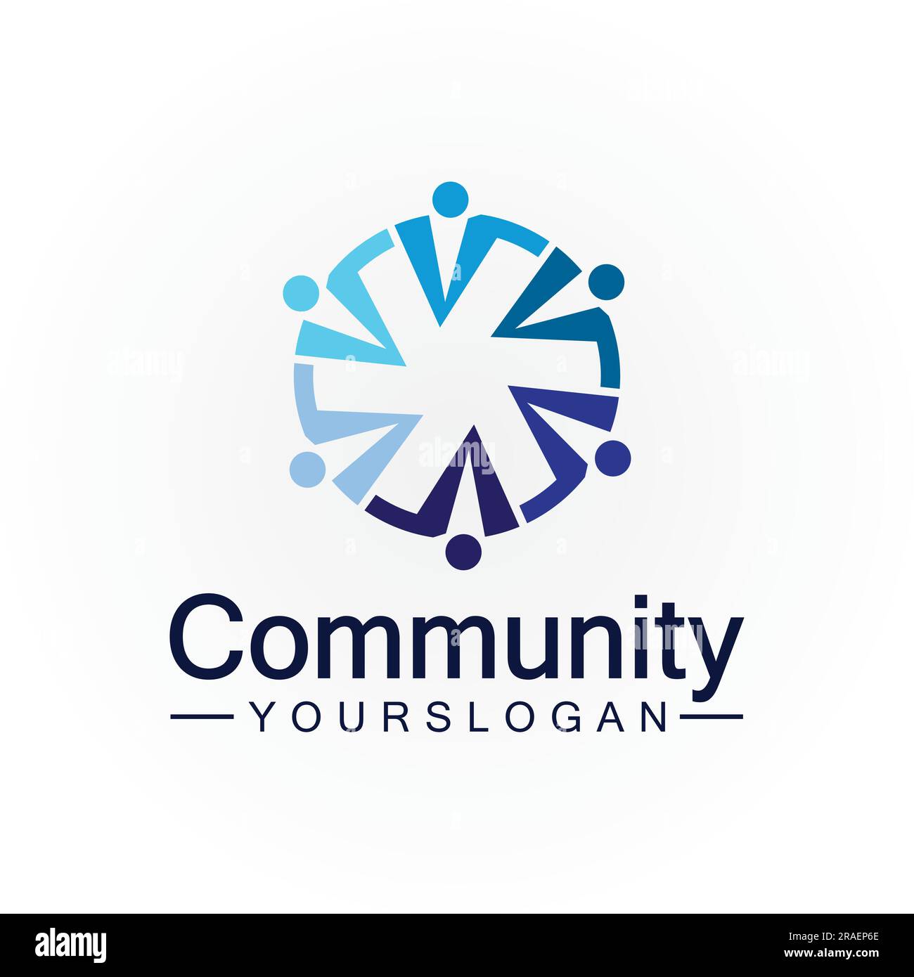 Connection and community Stock Vector Images - Alamy