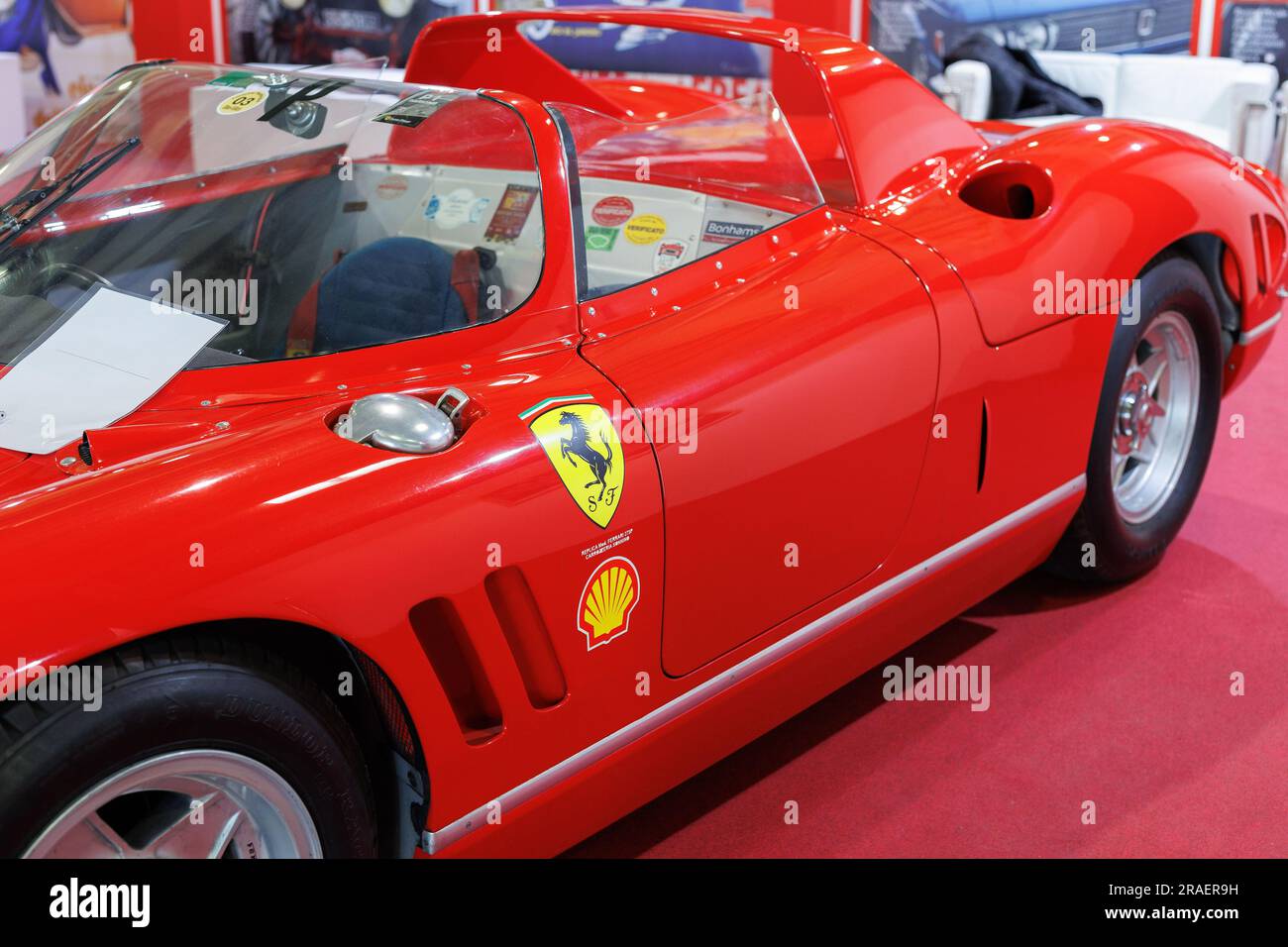Historic Ferrari Replica 275 P, Classic Car Stock Photo - Alamy