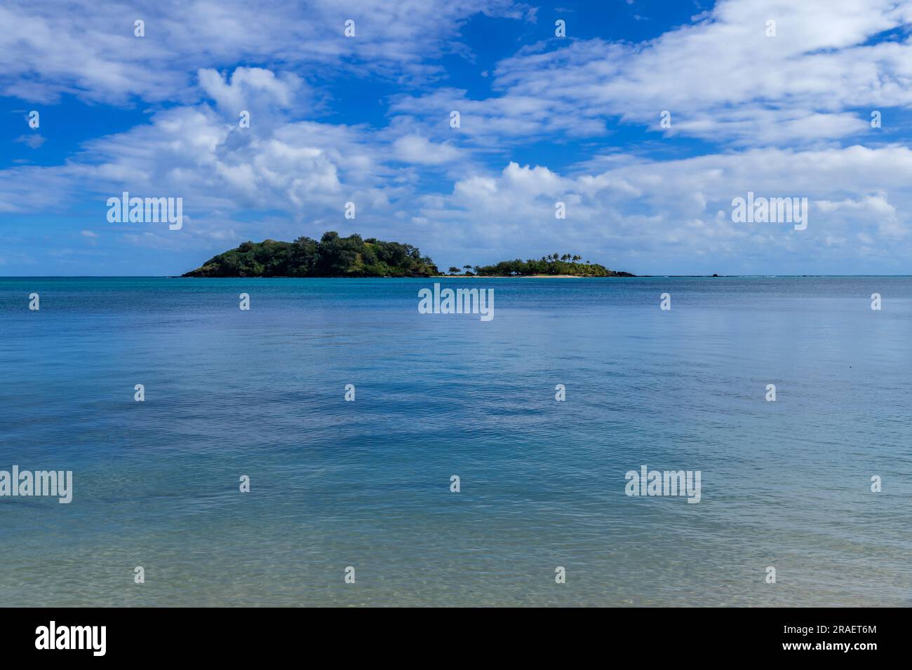 Small island near Nacula, Fiji, South Pacific Stock Photo - Alamy