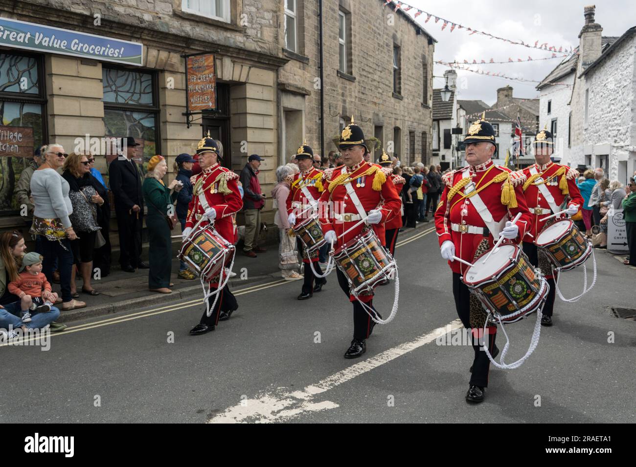 Ingleton 1940's weekend 2023 Stock Photo - Alamy