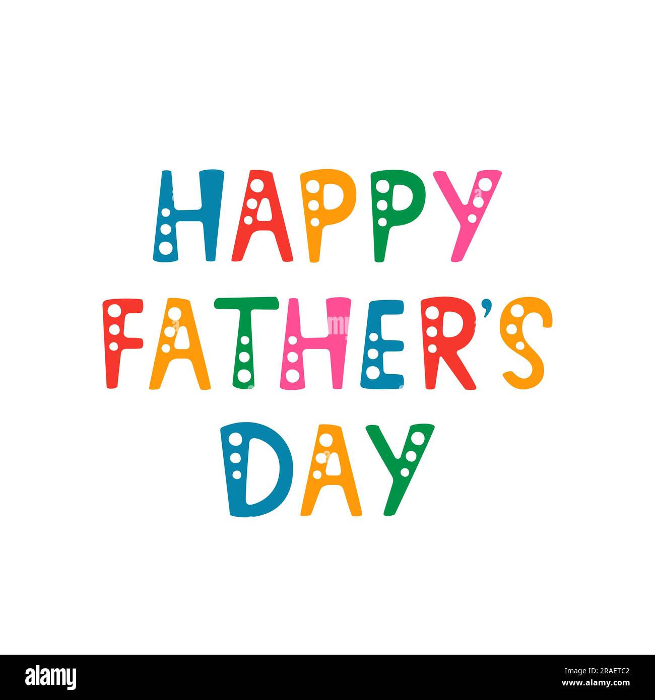 Vector illustration. Handwritten lettering of Happy Father s Day ...