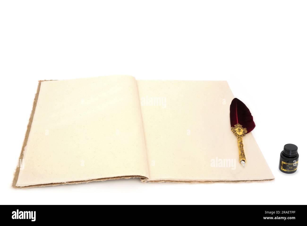Pen notebook ancient table hi-res stock photography and images - Alamy