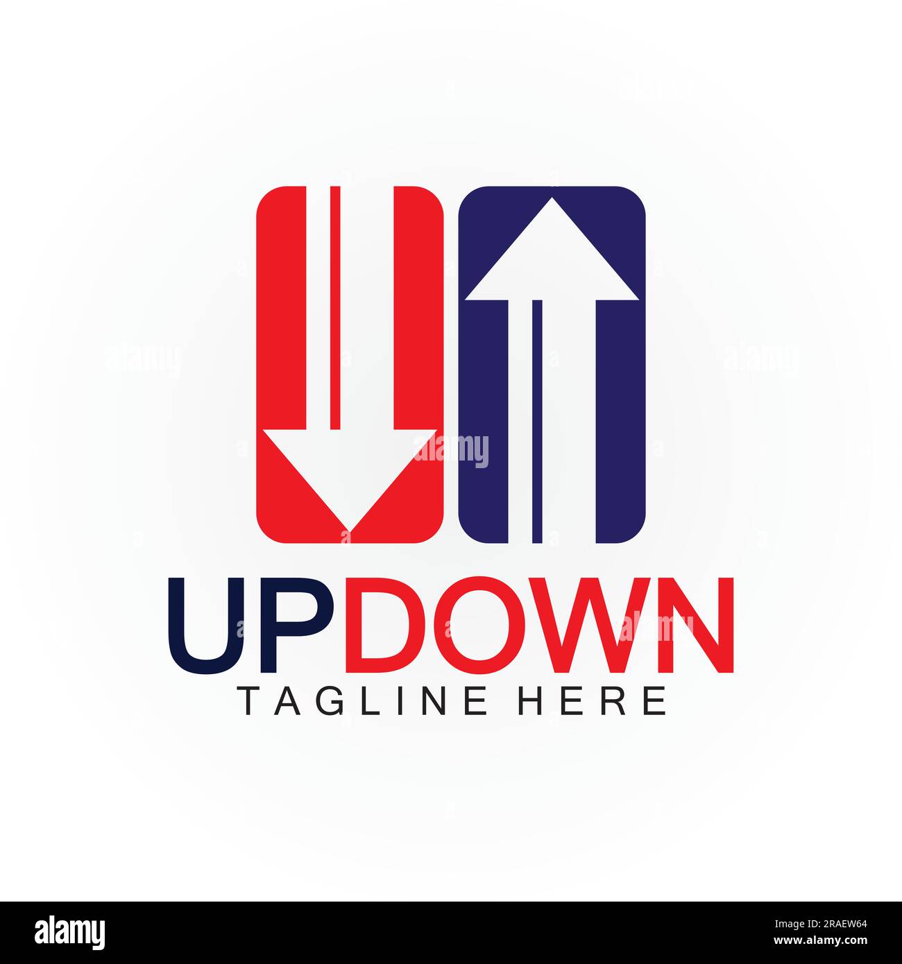 Down logo Stock Vector Images - Alamy