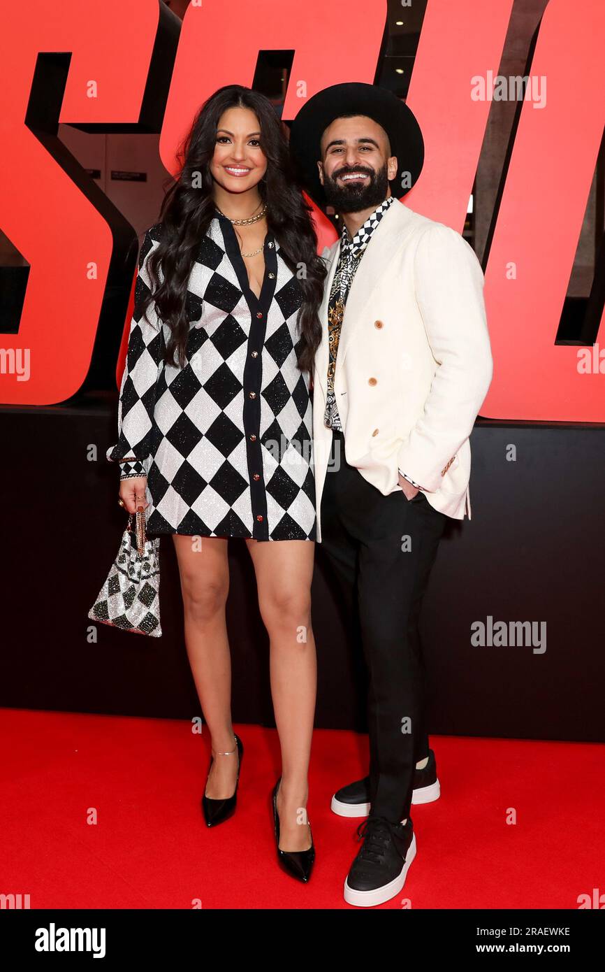 July 3, 2023: SARAH MARIE FAHD and MATT FAHD attending the 'Mission ...