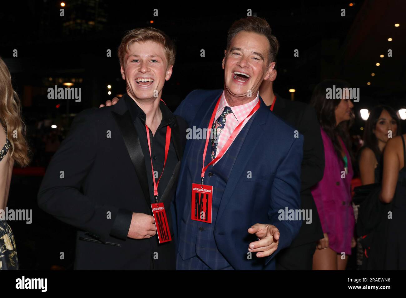 July 3, 2023: ROBERT IRWIN and RICHARD REID attending the 'Mission ...
