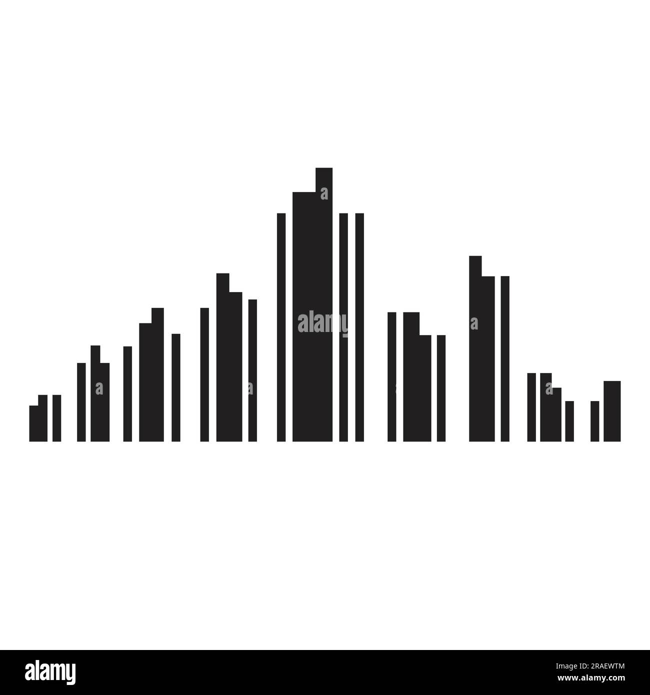 Skyscrapers and geometry Stock Vector Images - Alamy