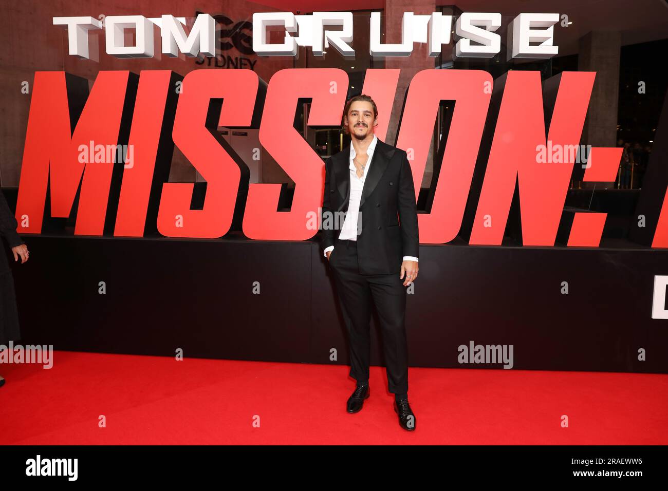 July 3, 2023: BRENTON THWAITES attending the 'Mission: Impossible ...