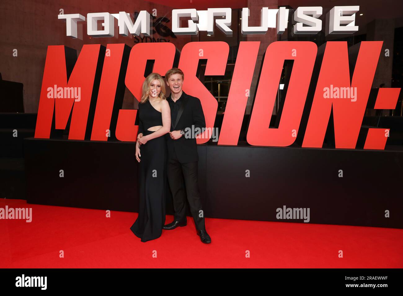 July 3, 2023: RORIE BUCKEY and ROBERT IRWIN attending the 'Mission ...