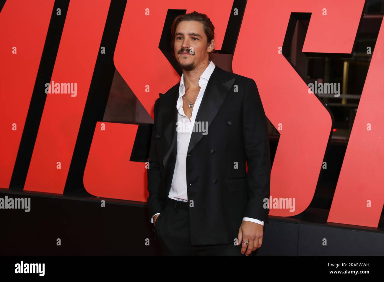 July 3, 2023: BRENTON THWAITES attending the 'Mission: Impossible ...