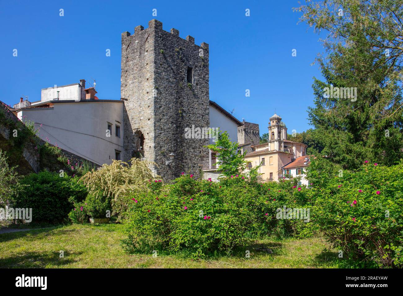 Porta di Imborgo, Pontremoli, Massa-Carrara. Tuscany, Italy Stock Photo ...