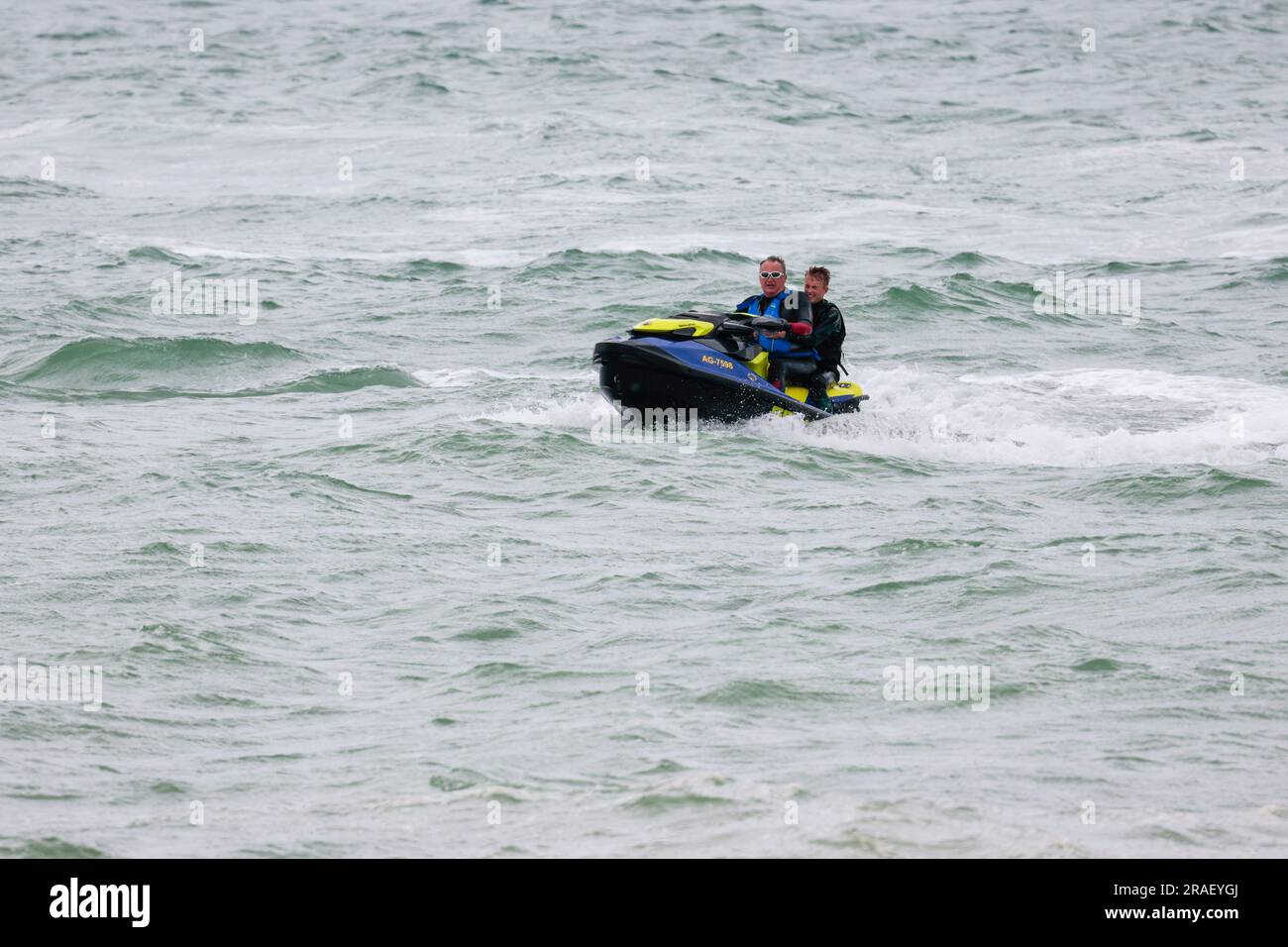 White spectacles on jet ski driver hi-res stock photography and images ...