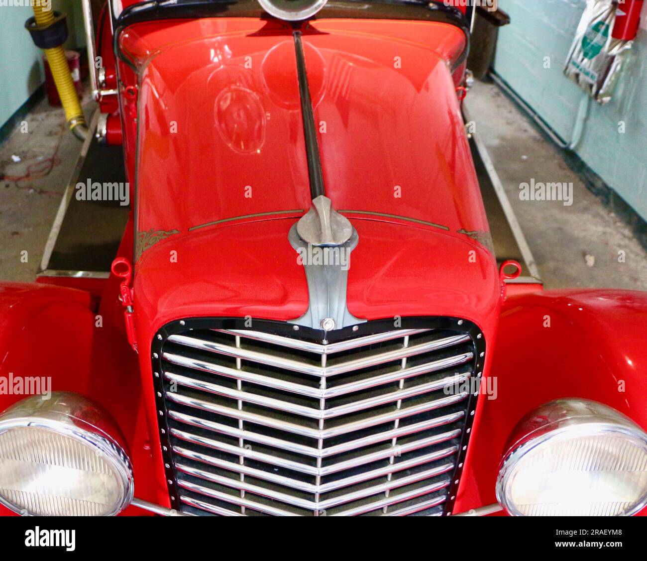The 1934 Diamond T fire engine Alcatraz Federal Penitentiary Alcatraz ...