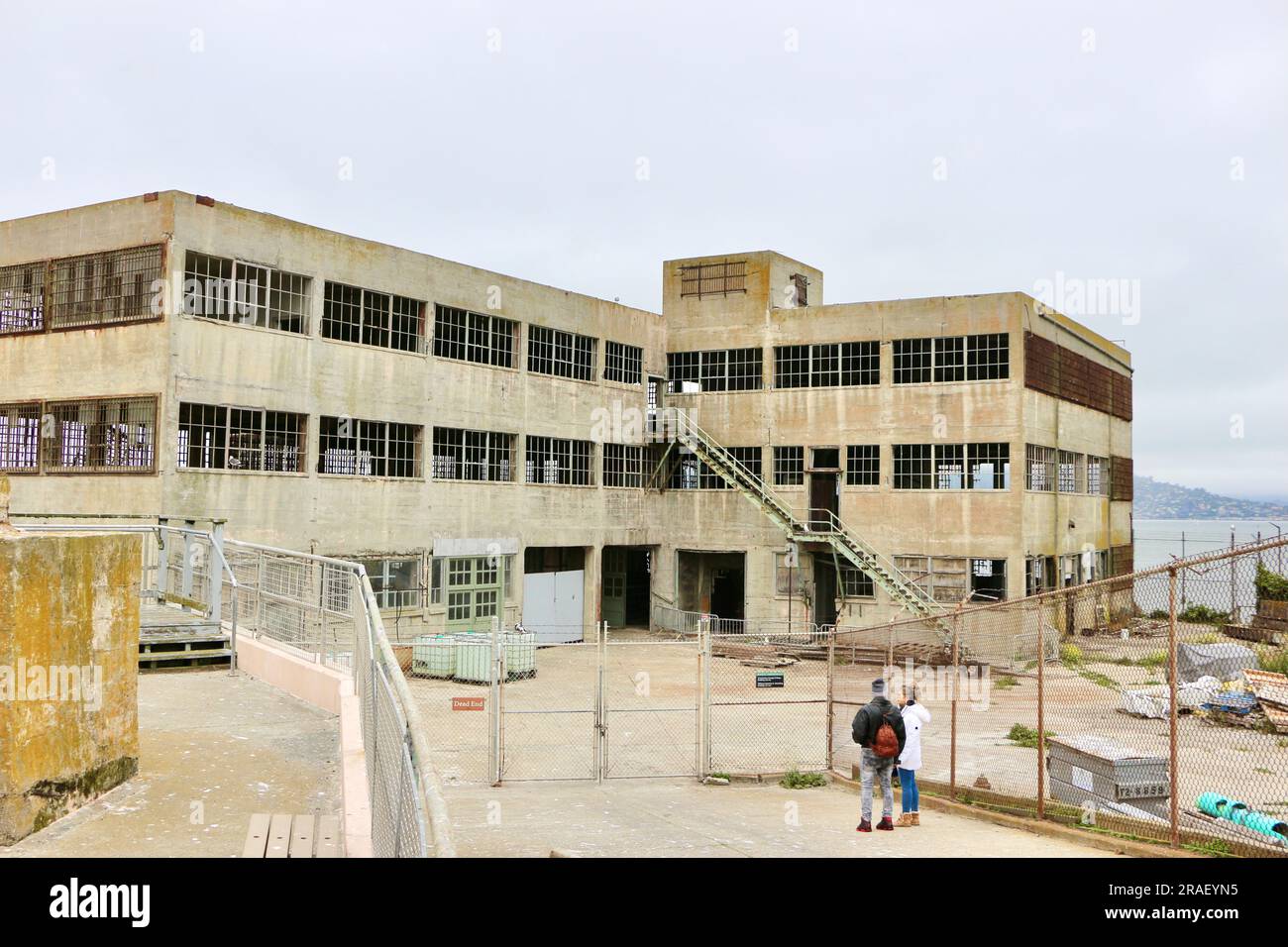 Model Industries Building which held workshops for inmates Alcatraz ...