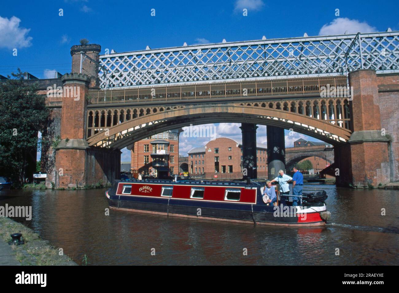 Castlefield Canal Basin Manchester England Stock Photo - Alamy