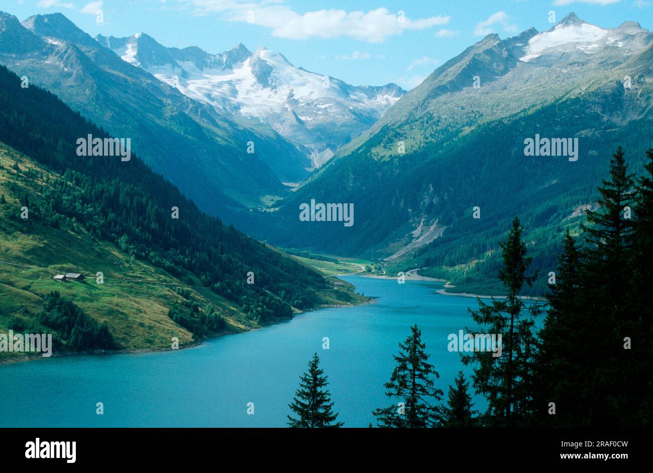 Durlassboden Reservoir, Gerlos Pass, Austria Stock Photo - Alamy