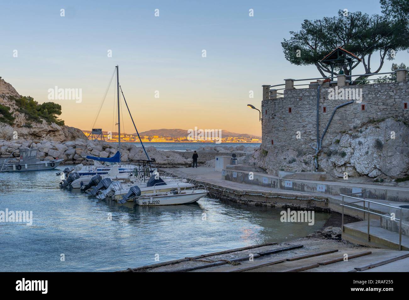 Calanque de Niolon, Le Rove, Provence-Alpes-Côte d'Azur, France Stock ...
