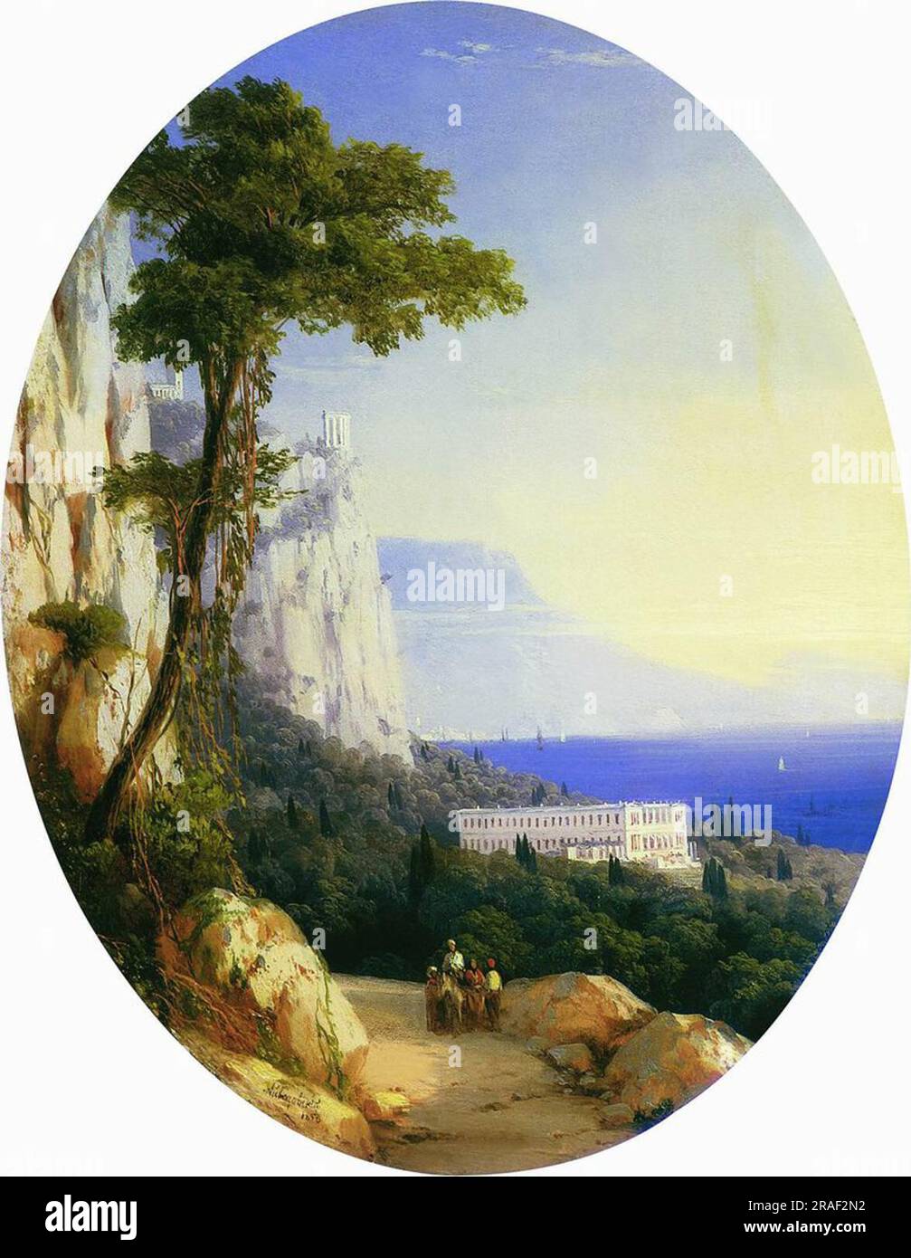 Oreanda 1858 by Ivan Aivazovsky Stock Photo - Alamy