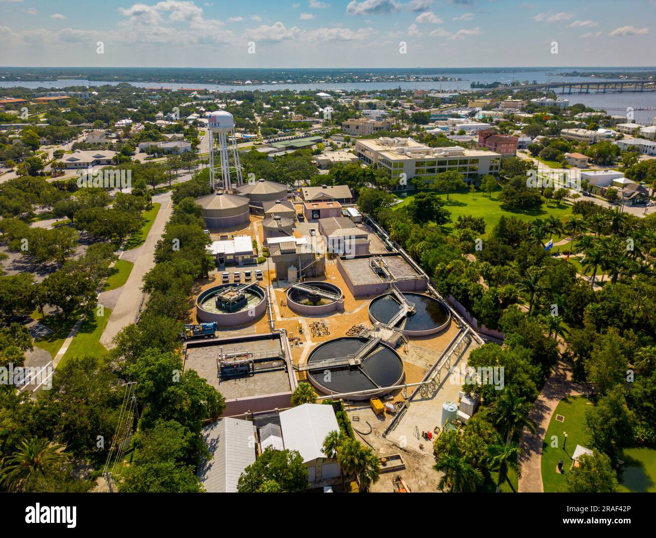 Stuart wastewater plant hi-res stock photography and images - Alamy