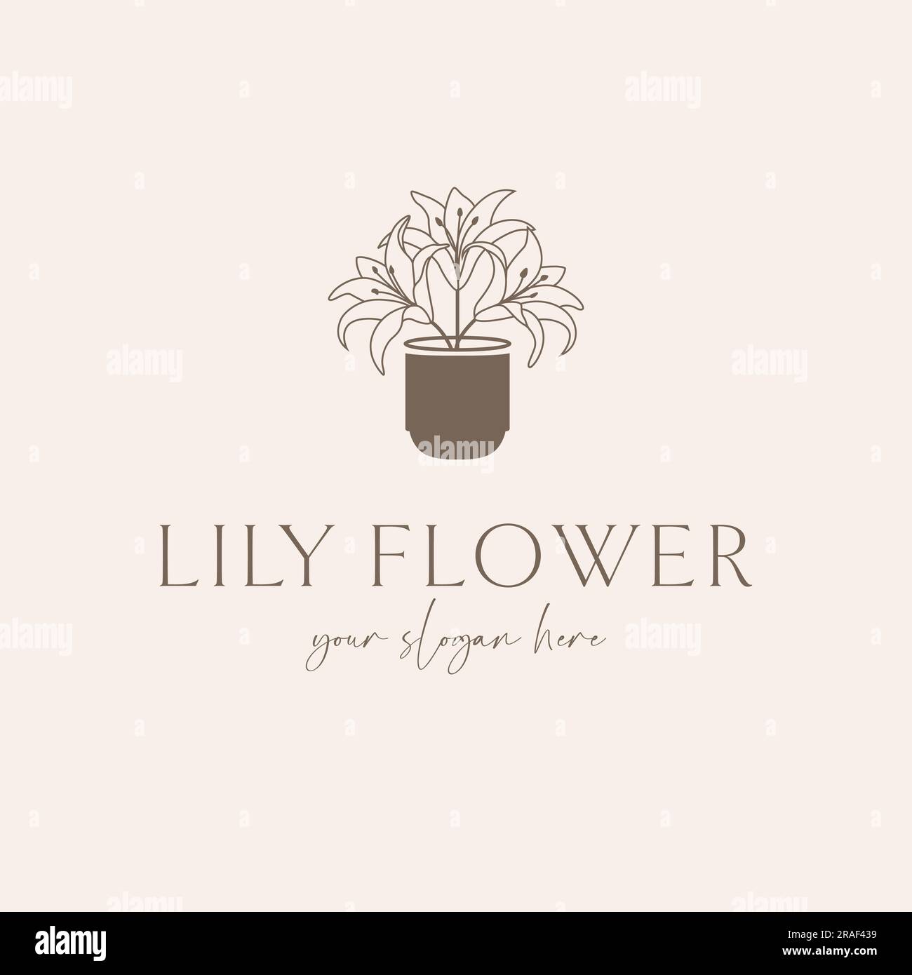 Exotic lilly Stock Vector Images - Alamy