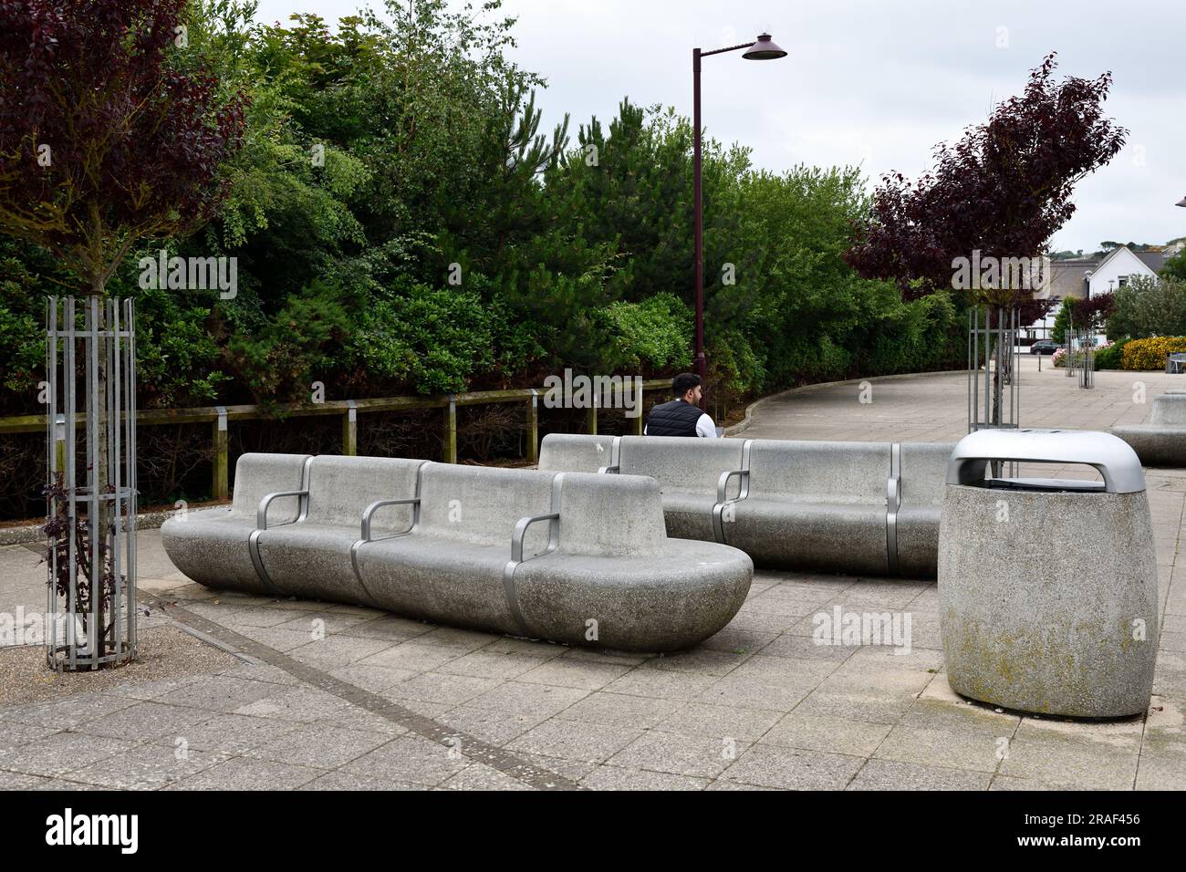 Seaton Tramway Station Harbour Road Seaton East Devon England uk Stock ...