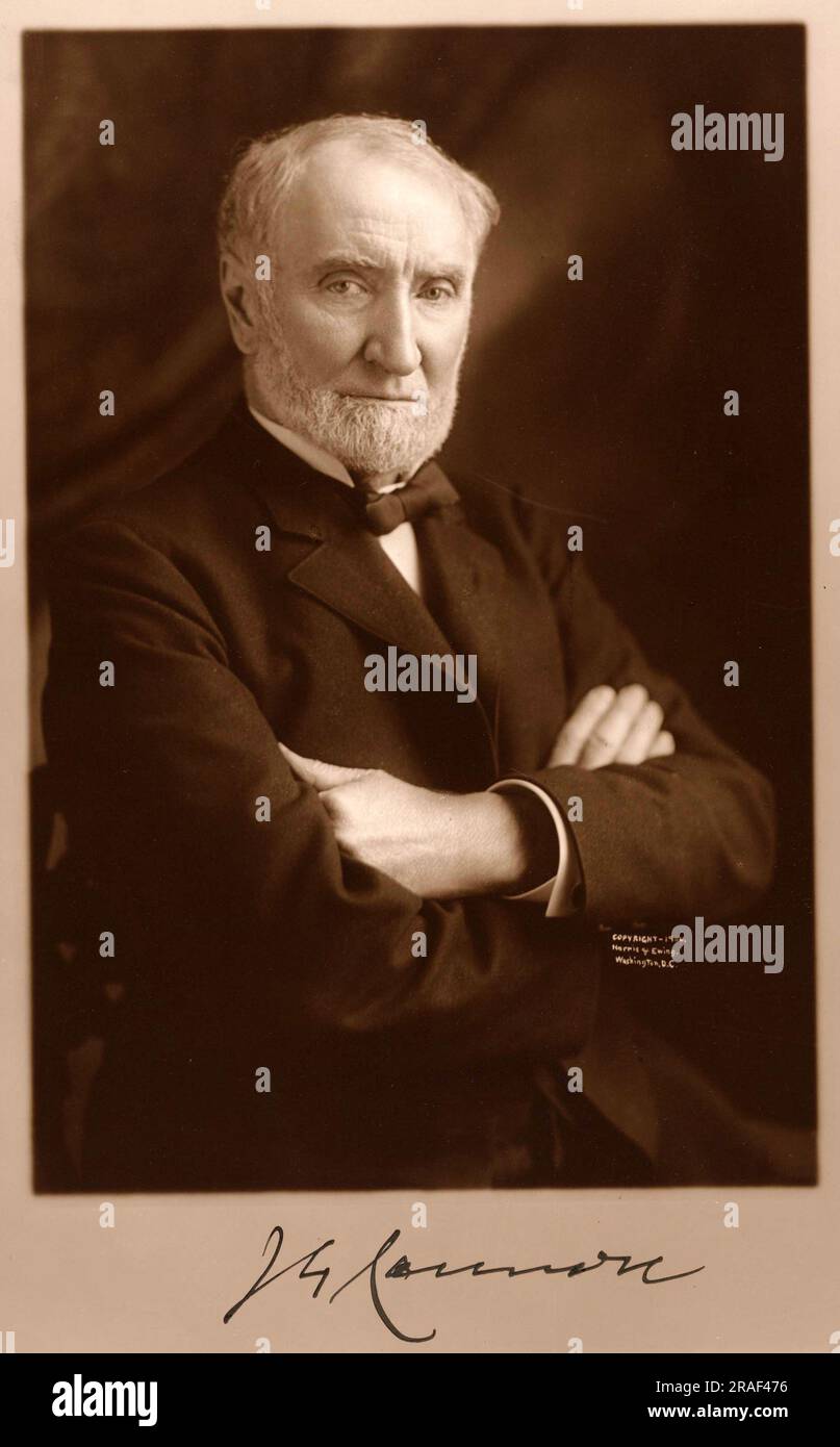 Joseph Gurney Cannon (7. Mai 1836 - 12. November 1926) war ein ...