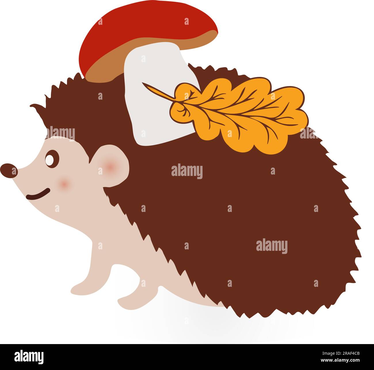 Spike mushroom Stock Vector Images - Alamy