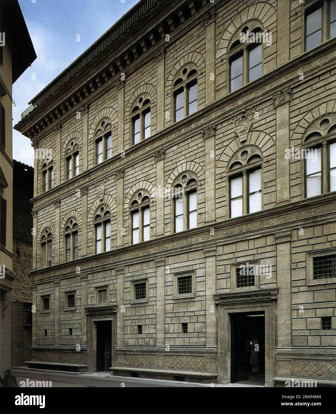 Via Della Vigna Nuova (Florence) 1451 by Leon Battista Alberti Stock ...