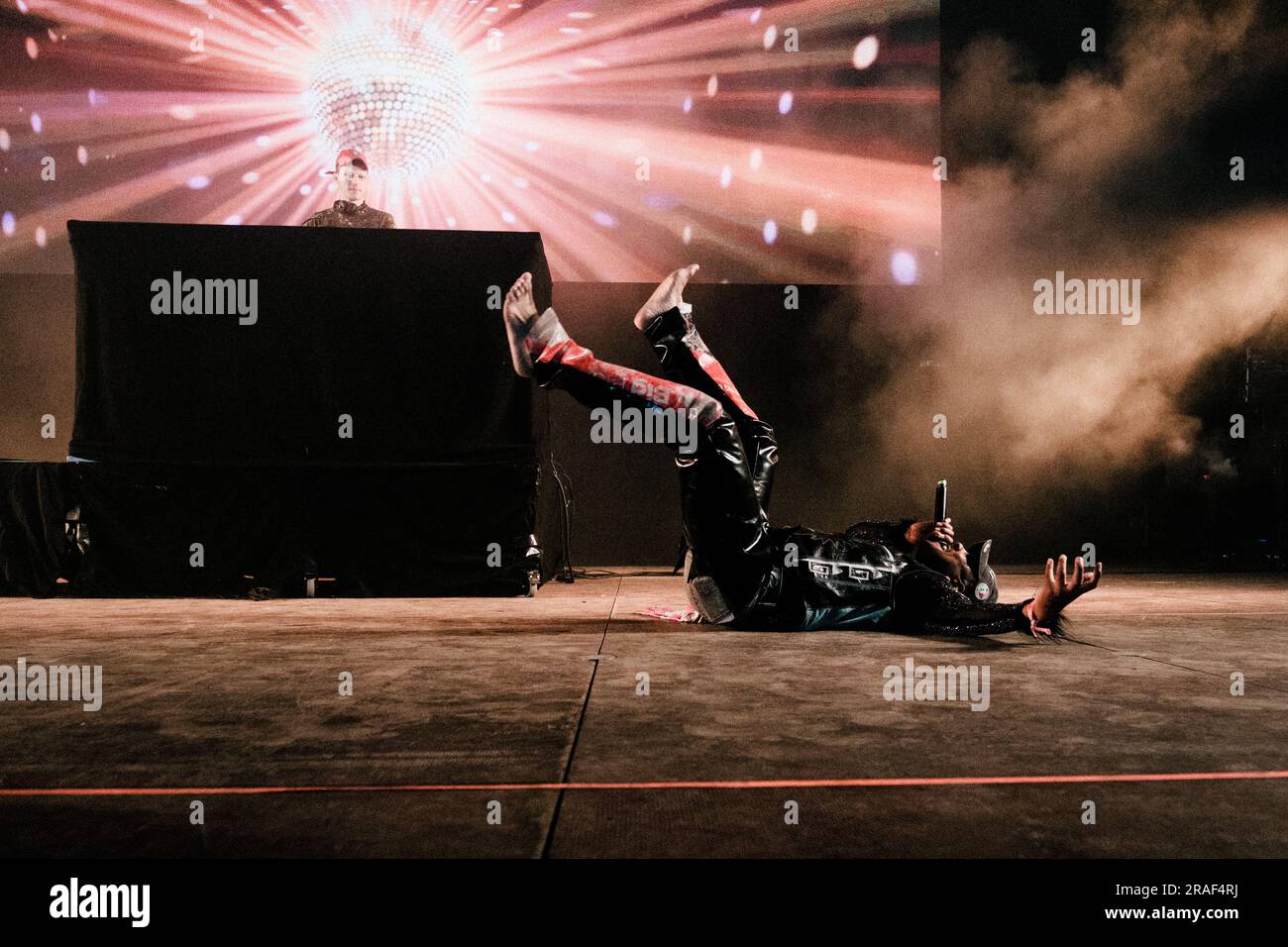 Roskilde, Denmark. 01st, July 2023. The American queer rapper and ...