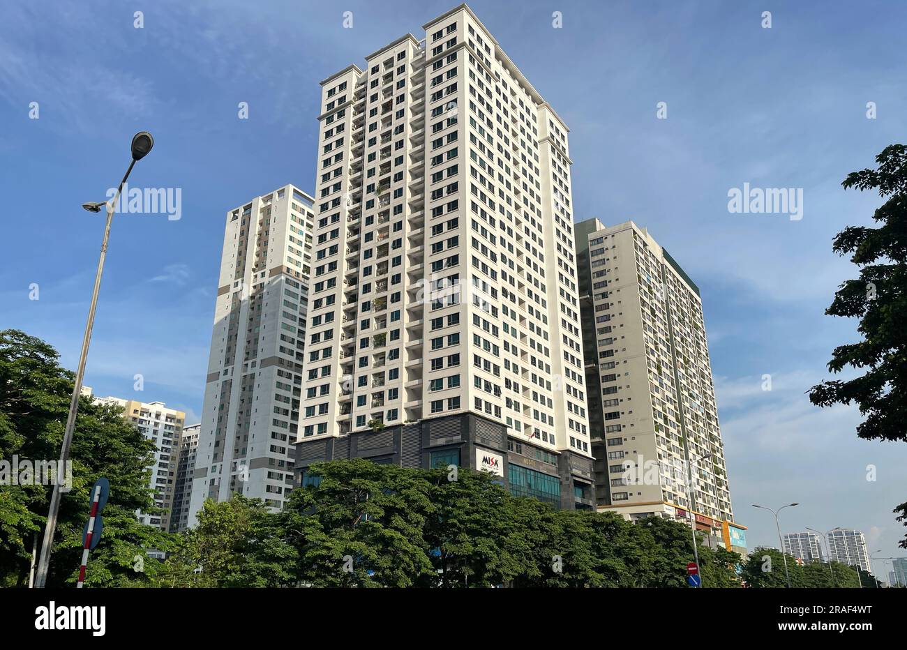 Star Lake urban area in Ha Noi, Vietnam Stock Photo - Alamy