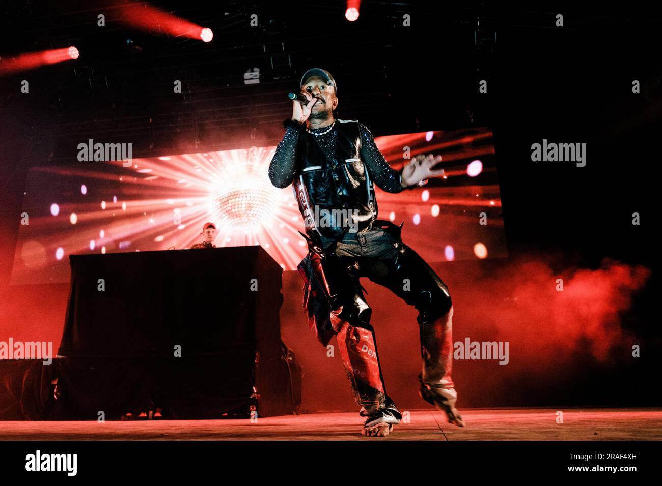 Roskilde, Denmark. 01st, July 2023. The American queer rapper and ...