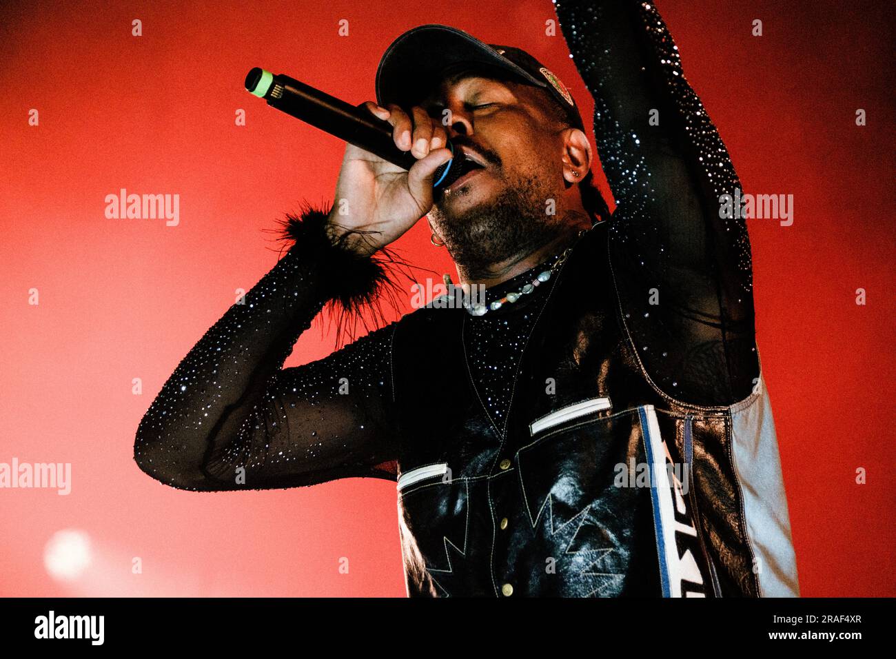 Roskilde, Denmark. 01st, July 2023. The American queer rapper and ...