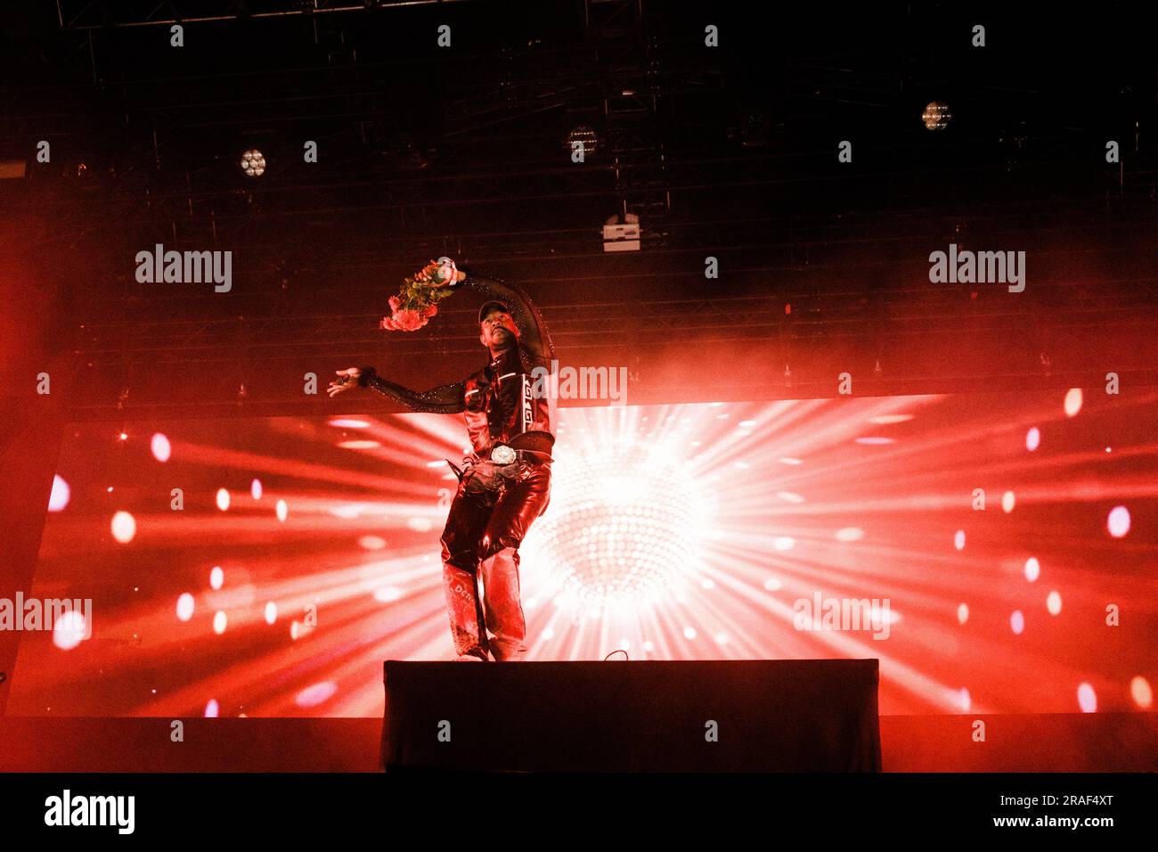 Roskilde, Denmark. 01st, July 2023. The American queer rapper and ...