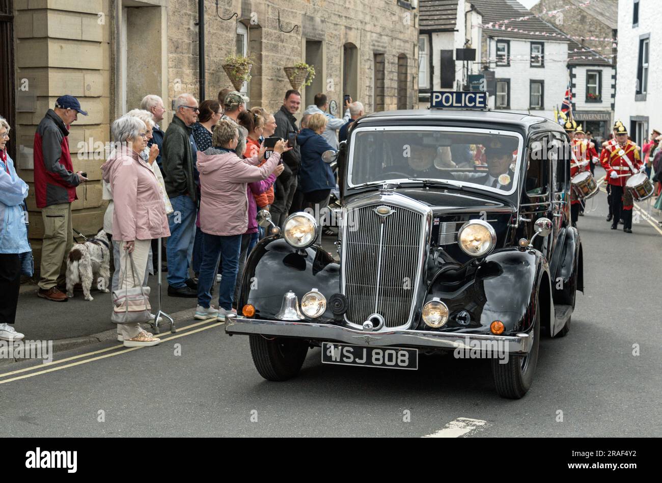 1940s police car hi-res stock photography and images - Alamy