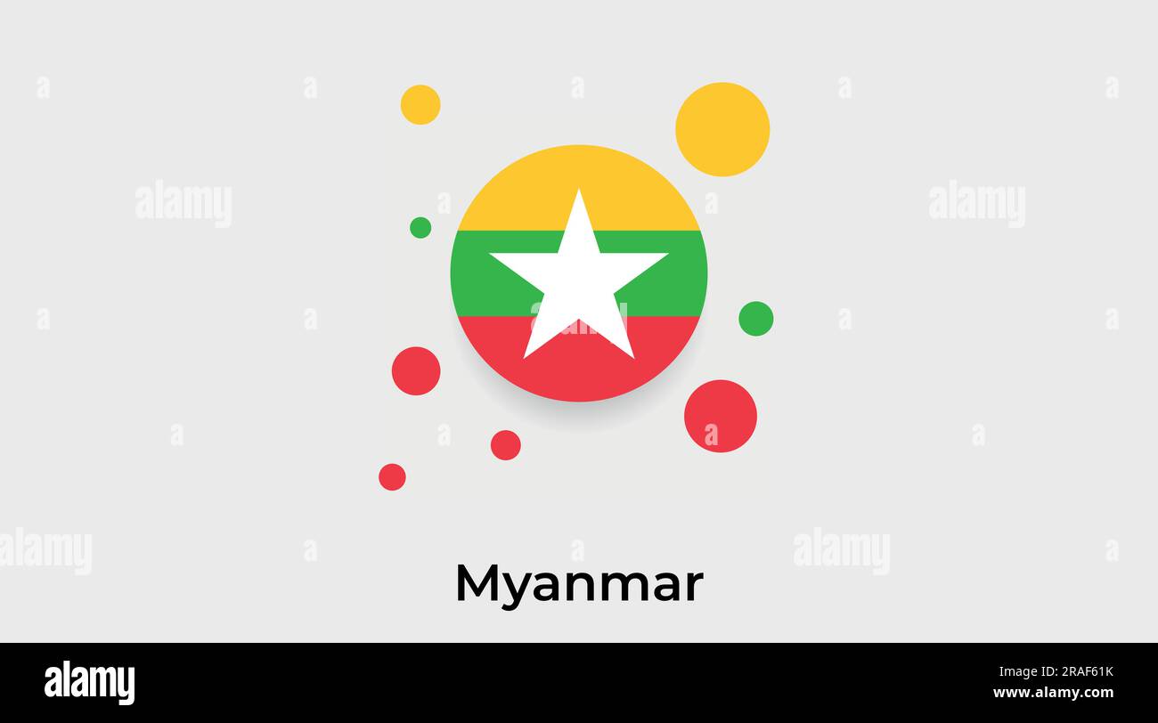 Myanmar icon Stock Vector Images - Alamy