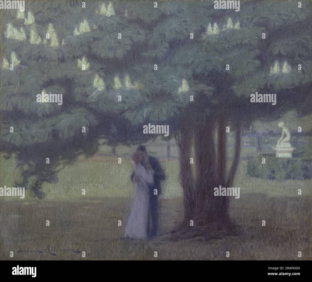 Under the Chestnut Tree Stock Photo - Alamy