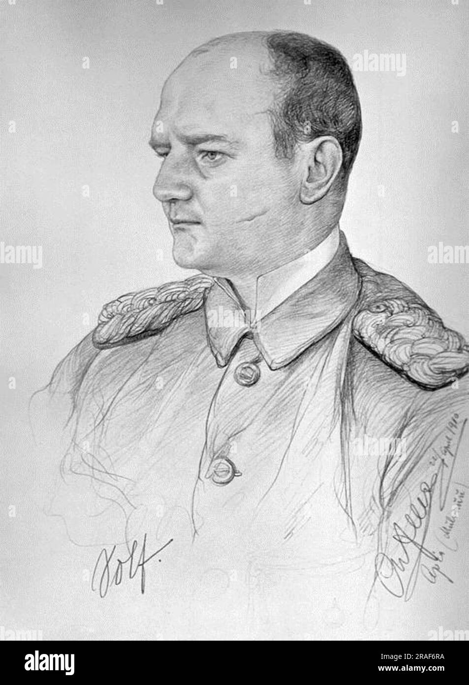 Portrait of Wilhelm Solf 1900 by Christian Wilhelm Allers Stock Photo ...