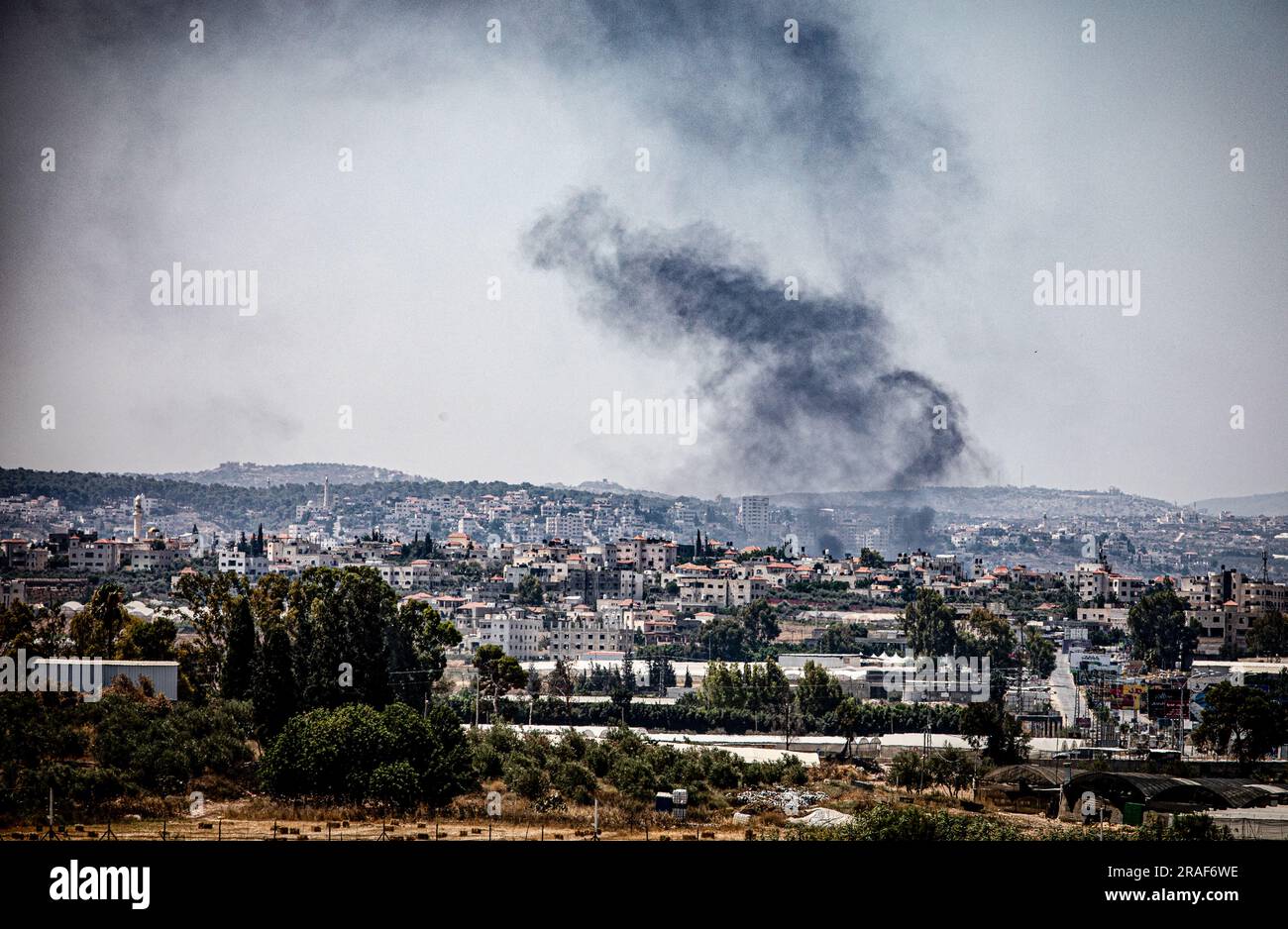 Jenin aerial hi-res stock photography and images - Alamy