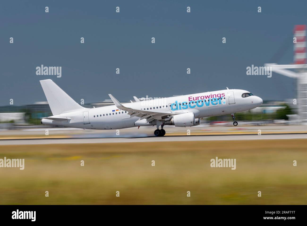Munich, Germany - June 29. 2023 : Eurowings Discover Airbus A320-214 ...