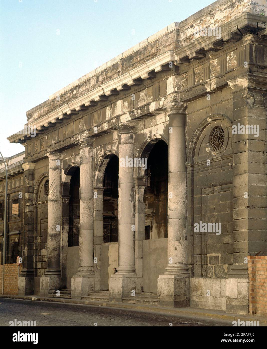 FACHADA DE LA CARCEL REAL DE CADIZ - CONSTRUIDO ENTRE 1794 Y 1807 ...