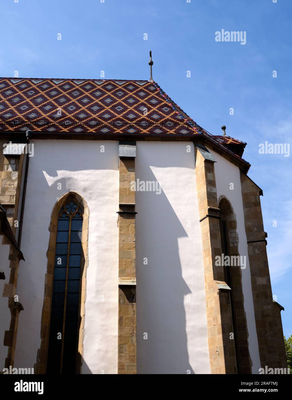 The Lutheran Cathedral of Saint Mary at Sibiu is well-preserved ...
