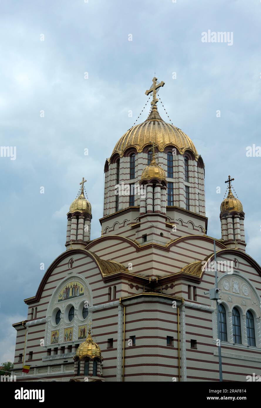 Orthodox cathedral in downtown fagaras hi-res stock photography and ...