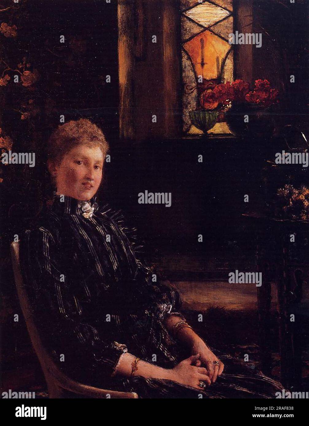 Mrs. Ralph Sneyd 1889 by Sir Lawrence Alma-Tadema Stock Photo - Alamy