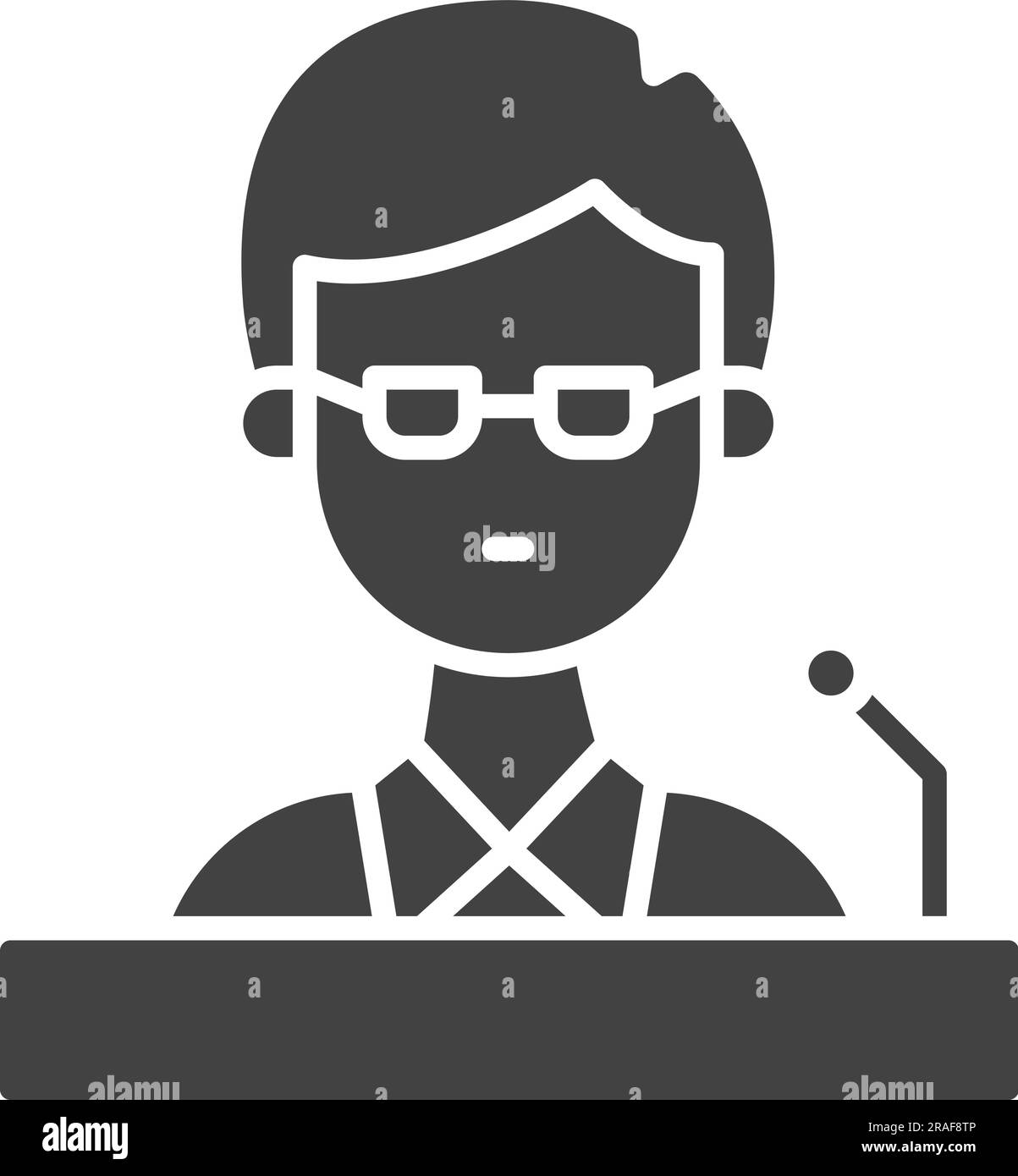 Professor teacher Cut Out Stock Images & Pictures - Alamy