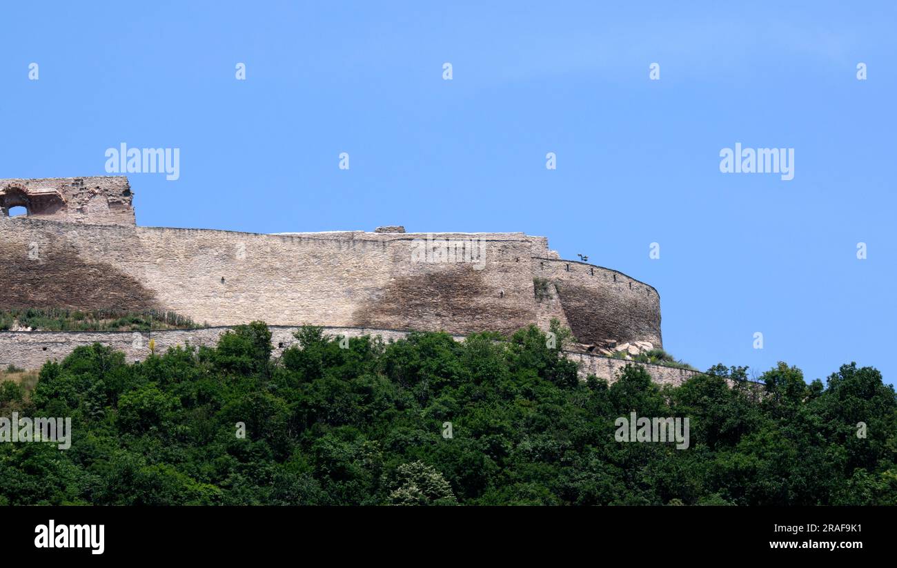 The Fortress of Deva,Romania Stock Photo - Alamy