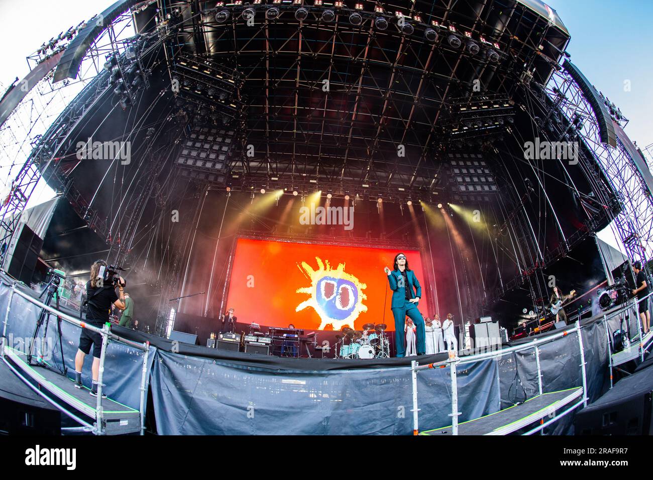 Milan, Italy. 02nd July, 2023. The Scottish rock band PRIMAL SCREAM ...